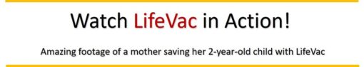 LifeVac Home Kit – LifeVac Canada – Choking First Aid Device