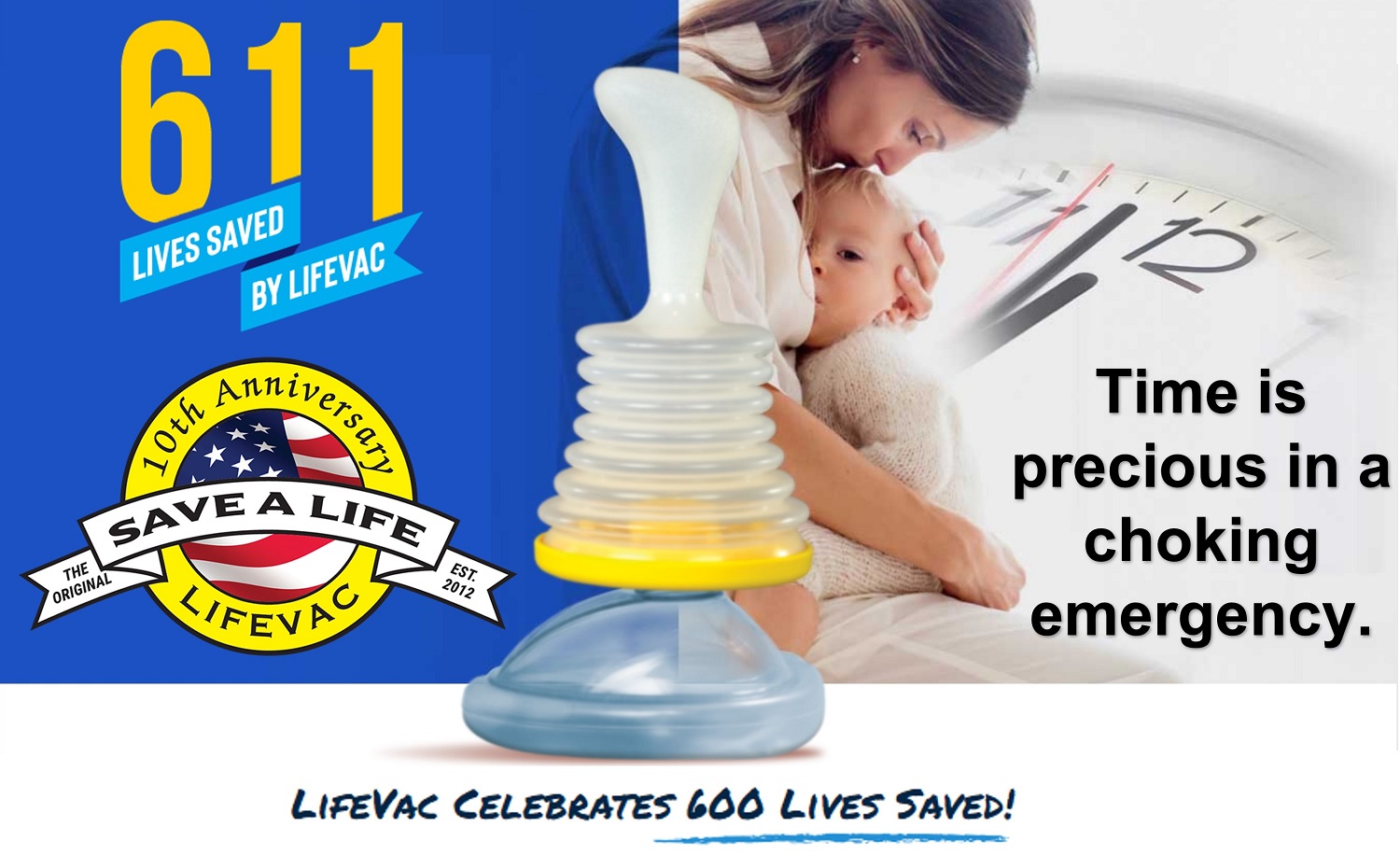 LifeVac Canada – Choking First Aid Device – Save a Life